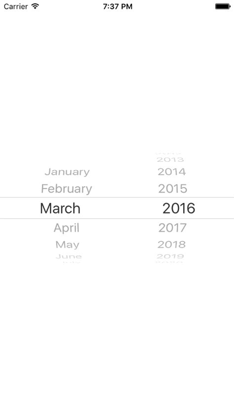 MonthYearPicker On CocoaPods Org