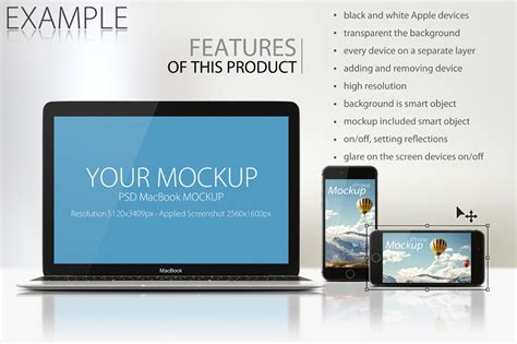 Responsive Mockup By Yuri U Thehungryjpeg