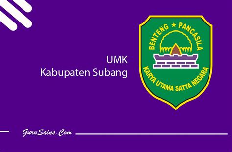 Umk Kabupaten Subang Provinsi Jawa Barat