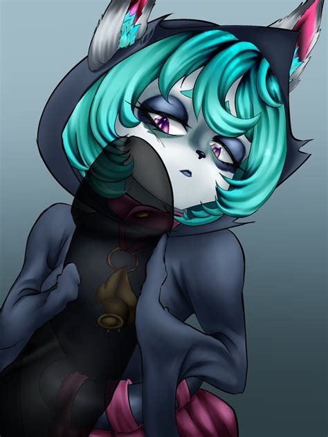 Rule 34 1girls Animal Ears Breasts Female Games Goth Green Hair Hood