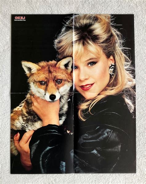 Prints Art And Collectibles Samantha Fox 1986 Swedish Poster Magazine