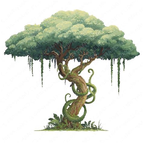 20 Jungle Tree Clip Art Rainforest Clipart Png Tree Clipart