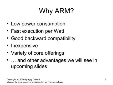 Programming The Arm Microprocessor For Embedded Systems PPT