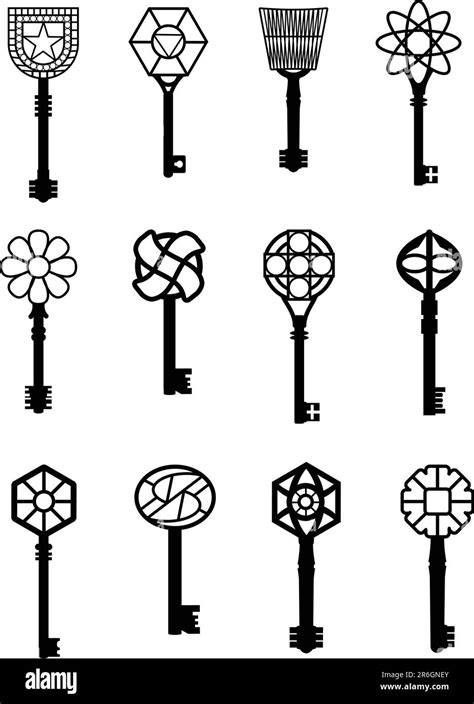 Keys Vector Illustrations Stock Vector Image And Art Alamy