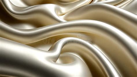 Exploring The Texture And Sheen Of Luxurious Silk Fabric In A Detailed