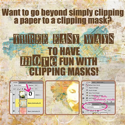Tutorials By Sweet Shoppe Designs More Fun With Clipping Masks