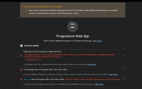 my pwa doesnt work offline i have all data available on local storage ionic angular ionic forum
