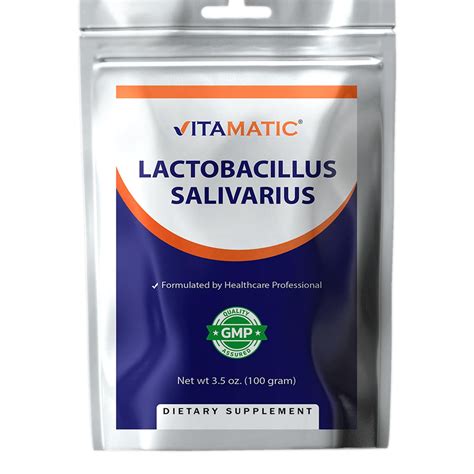 Polvo Probiótico Vitamatic Lactobacillus Salivarius 100g Bodega