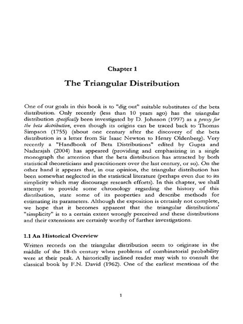 The Triangular Distribution Pdf Skewness Estimation Theory