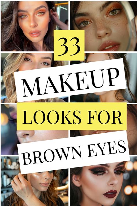 33 Best Makeup Looks For Brown Eyes Bold Smokey Soft Glam