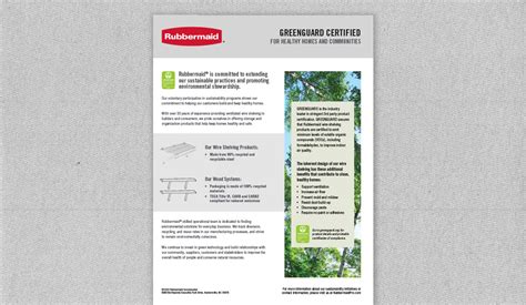 Greenguard Brochure Rubbermaid Pro Resource Center