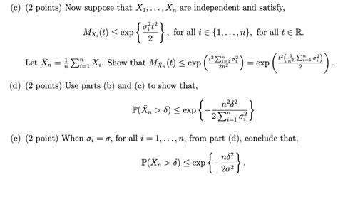 solved hoeffding s inequality provides an upper bound on the