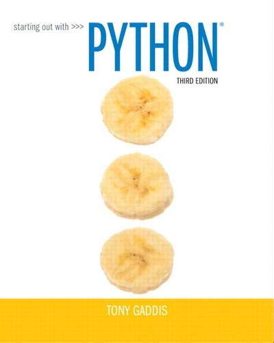 Starting Out With Python Rd Edition Computer Science Books Amazon