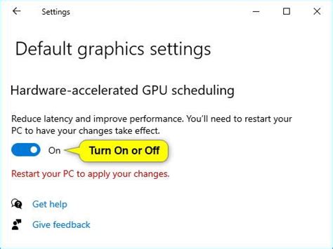 在 Windows 10 關閉 開啟硬體加速 Gpu 排程功能