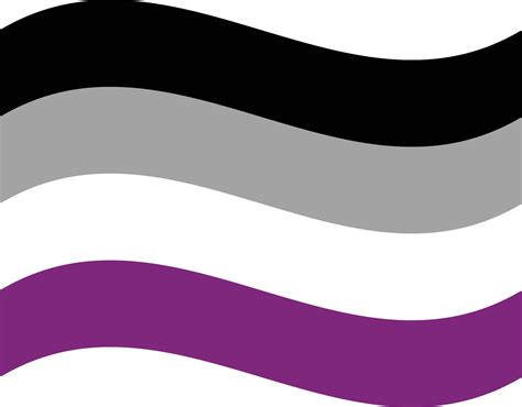 Asexual Pride Flag In Shape International Asexual Pride Flag In Shape 35038399 Vector Art At