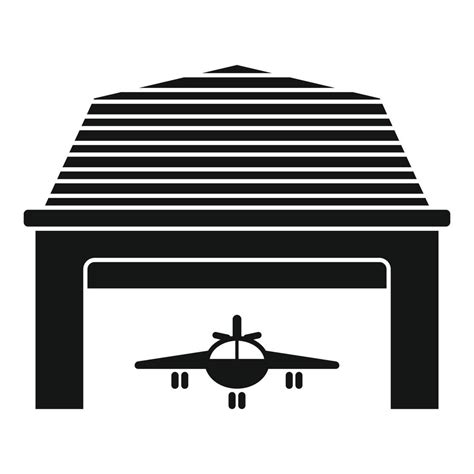 Hangar Icon Simple Style 14542133 Vector Art At Vecteezy