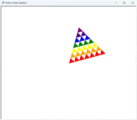 Python 中使用turtle库 —— 绘制叠加等边三角形 云社区 华为云