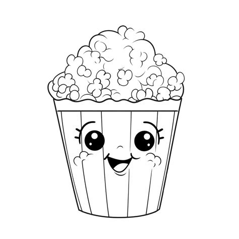 Coloring Popcorn