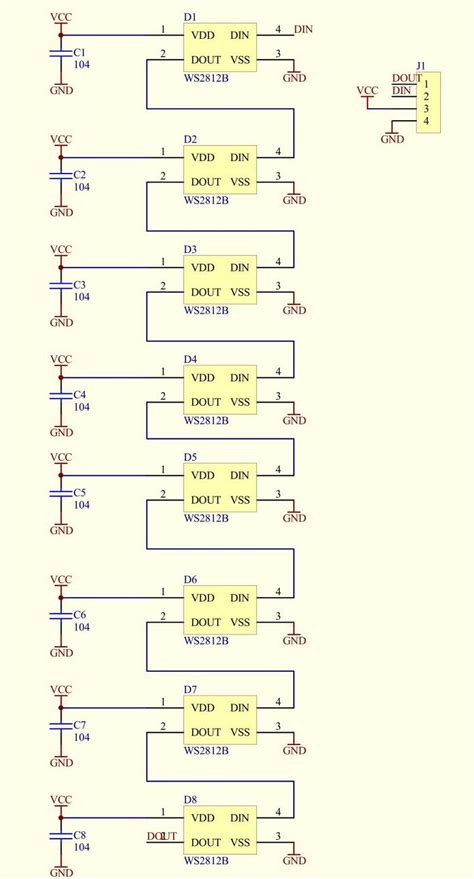 【雕爷学编程】arduino动手做（60） Ws2812直条8位模块 行者花雕 博客园