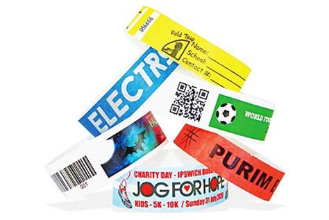 타이벡 입장권팔찌 100매 주드림프린팅