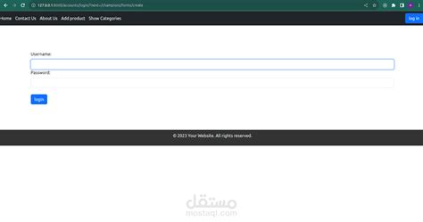 django python store مستقل