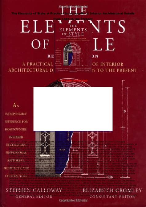 Downloadpdf The Elements Of Style A Practical Encyclopedia Of Interior