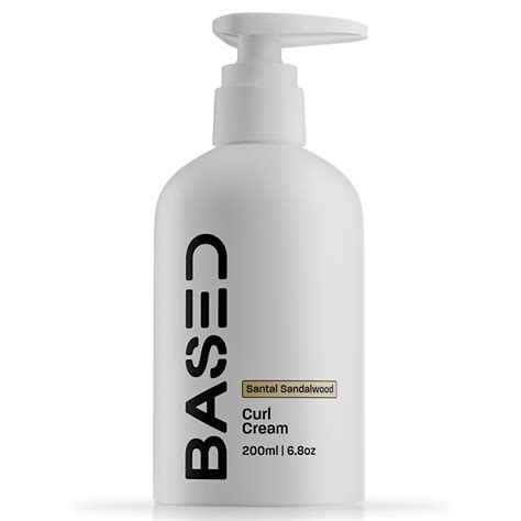 Based All Curl Cream Defines Curls Controls Frizz Medium Hold Hydrates And Nourishes With