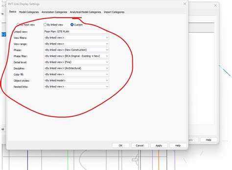 Topography From Linked Model Not Showing In Plan View Autodesk Community