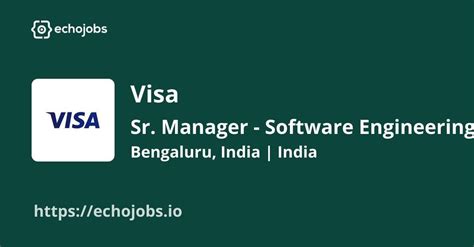 Visa Is Hiring Sr Manager Software Engineering 13 Yrs Java 8 React Kafka Bengaluru