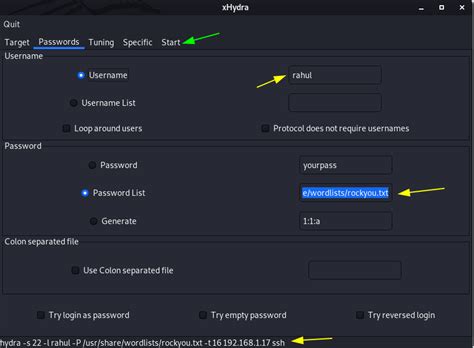 Ssh Brute Force Password Ssh Password Brute Force