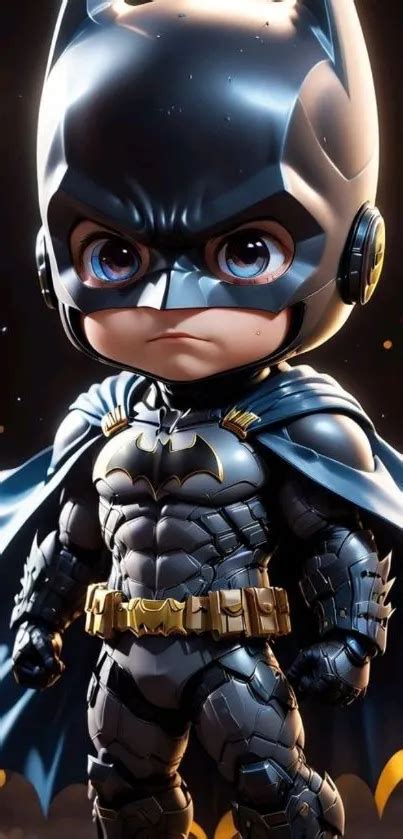 Chibi Superhero Mobile Wallpaper Free Download