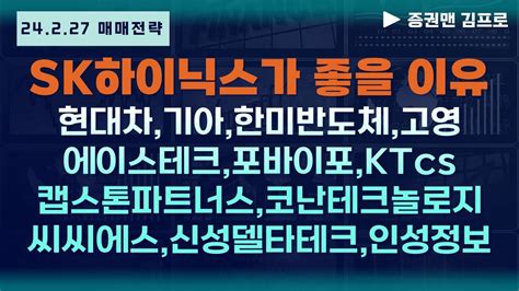 조용한 시장 Mwc는 재료가 될까현대차기아한미반도체고영에이스테크포바이포ktcs캡스톤파트너스코난테크놀로지씨씨에스신성델타테크인성정보 Youtube