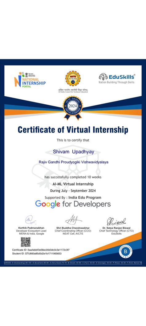 Shivam Upadhyay On Linkedin Thrilled To Announce That I Have