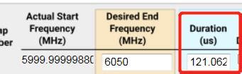LMX Why Duration Are Chaging In GUI TICS Pro Clock Timing Forum Clock Timing TI