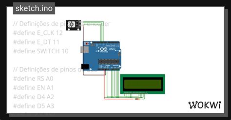 Menu Com Ajuda Do Chat Wokwi ESP STM Arduino Simulator