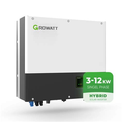 Growatt Sph 10000tl3 Bh Up 10kw Wifi Module Solar Hybrid Inverter With