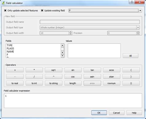 Qgis Update Column Values Tuflow