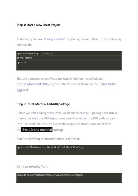 How To Use Material UI MUI Icons In React PDF