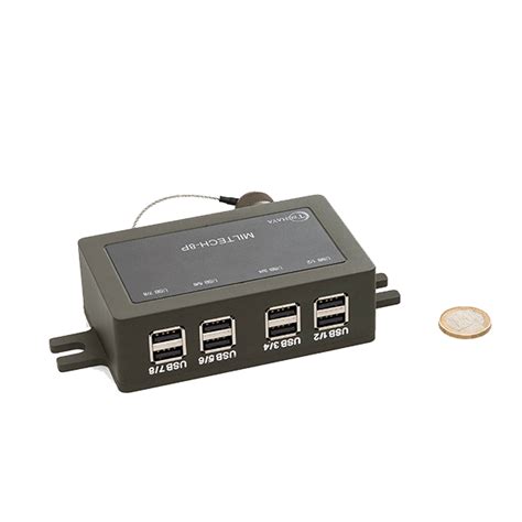 Military Rugged 8 Ports Usb Charger For Usb Based Electronic Devices In