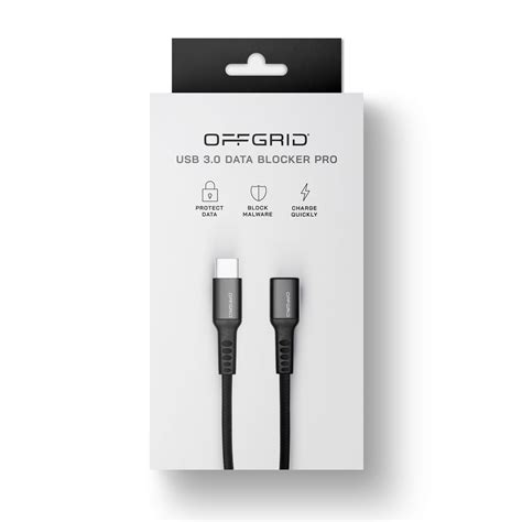 Usb Data Blocker Pro Cabled Offgrid