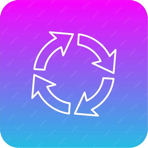 Premium Vector Loop Icon