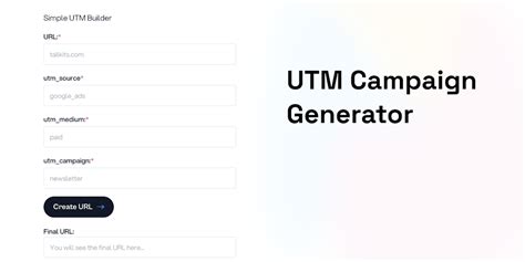Utm Code Generator Simple Builder For Utm Campaigns Product Hunt