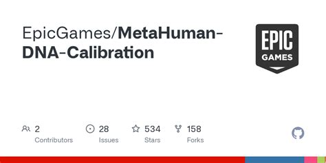 Metahuman Dna Calibrationdataguima At Main · Epicgamesmetahuman Dna Calibration · Github