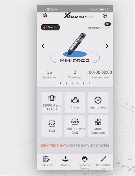 Mini Prog Read Eeprom Ecu Instrument And Immo