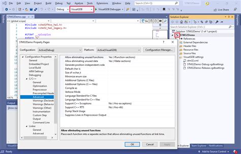 Visualgdb Project Type Overview Visualgdb Documentation