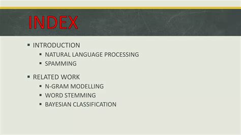 Spam Detection Using Natural Language Processing Pptx
