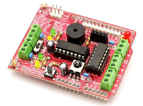 Roboshield Arduino Robot Shield Assembled Arduino Shields Jsumo
