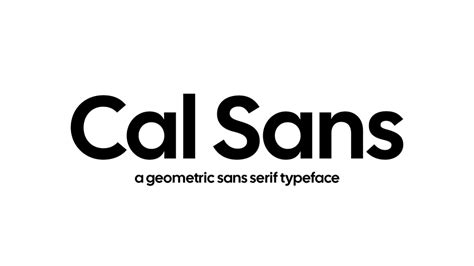 Cal Sans Font MadFonts