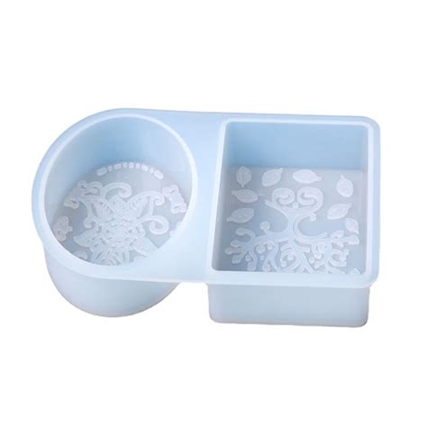 Badu Bg Розови цветя Сапунена форма за лепило 3d Направи си сам Западни региони Етнически шарки