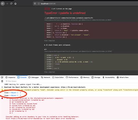 Themeprovider Issue With Firefox · Issue 3077 · Styled Components